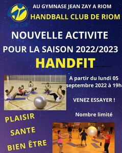 Venez découvrir le Hand Fit
